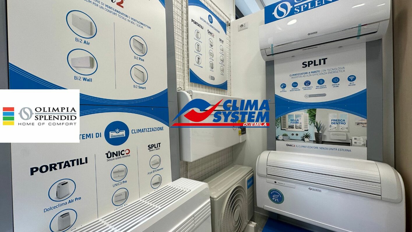 Climasystem2000 partner ed installatori ufficiali di Olimpia Splendid - ClimaSystem2000, negozio ...